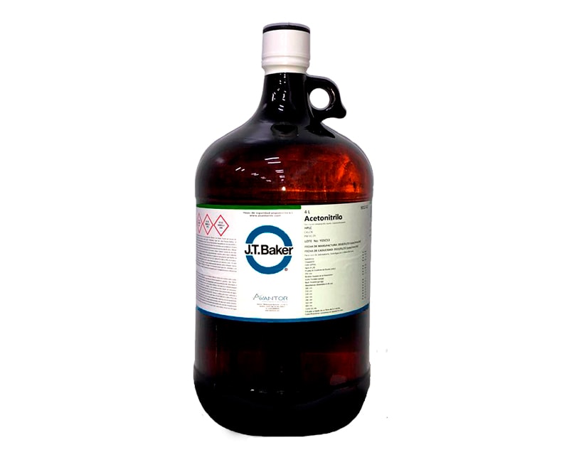 Biopack® Productos Químicos - ACETONITRILO H.P.L.C. (J.T. BAKER)